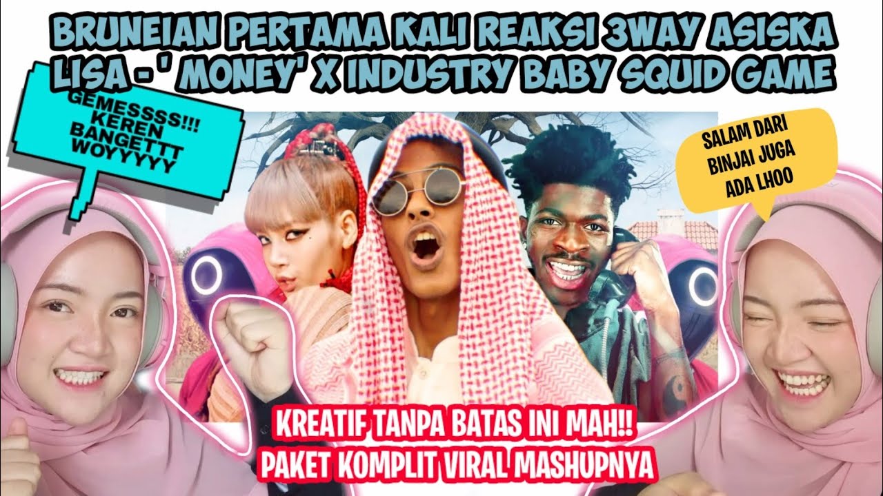 GOKIL ABISSS!! NGAKAK TEROSS | PERTAMA KALI REAKSI 3WAY ASISKA - YouTube