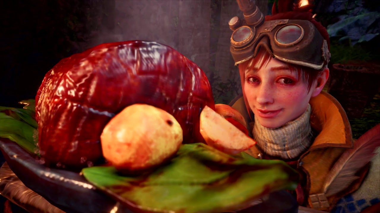 Monster Hunter World Iceborne | Wild-Expertin kocht Cutscene - YouTube