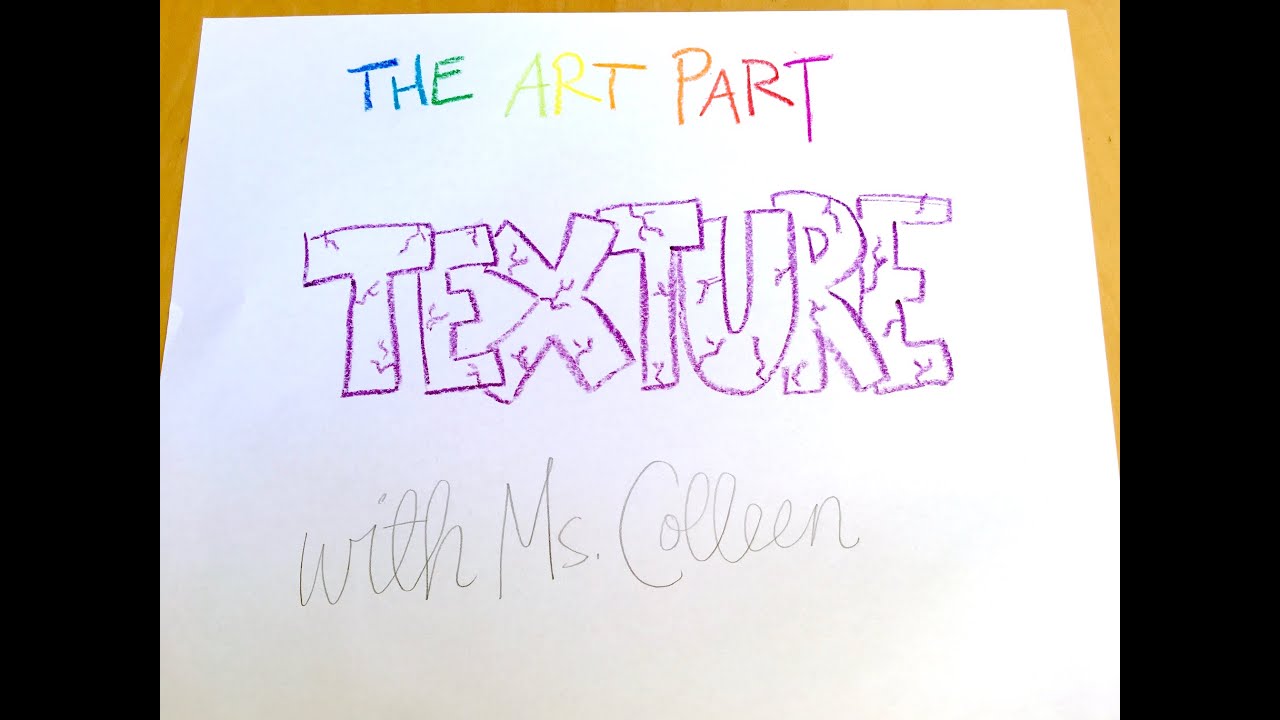The Art Part Texture 3! - YouTube