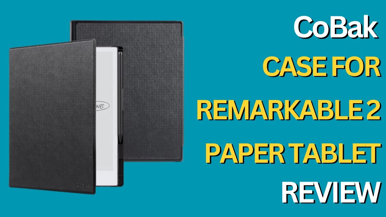 CoBak Case for Remarkable 2 Paper Tablet: Protection Meets Style ...