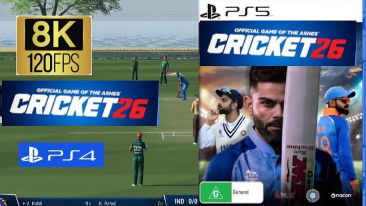 Cricket 25 official Game 8K Gameplay PS5/PC Online / xbox series X/S ...