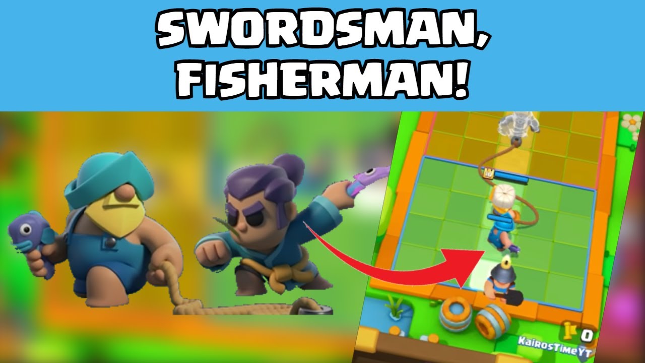 The SWORDSMAN and FISHERMAN in Clash Mini! (Abilities, Gameplay!) - YouTube