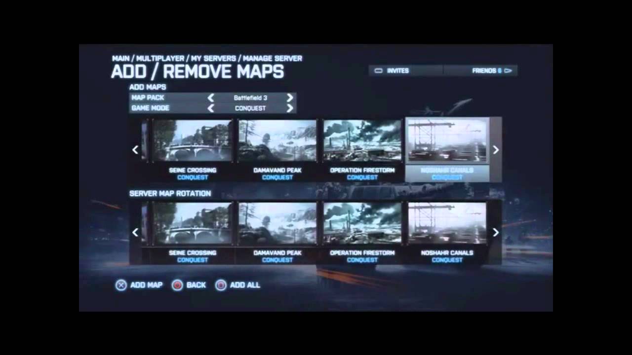 battlefield 3 rent a server - YouTube