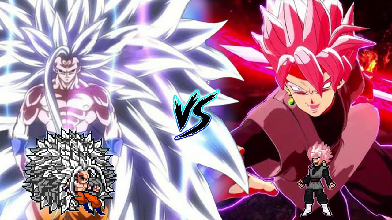 🌟GOKU MUI INFINITY VS GOKU BLACK SSJ ROSE IN JUMP FORCE MUGEN - YouTube
