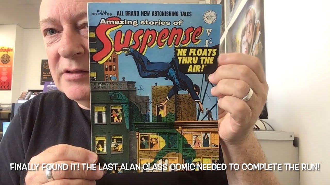 Finally Found It! The Last Alan Class Comic Needed To Complete The Run ...