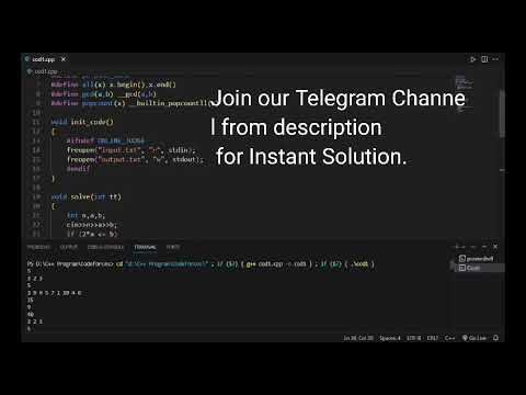 A. Yogurt Sale | CodeForces Round 938(Div 3) | Solution - YouTube
