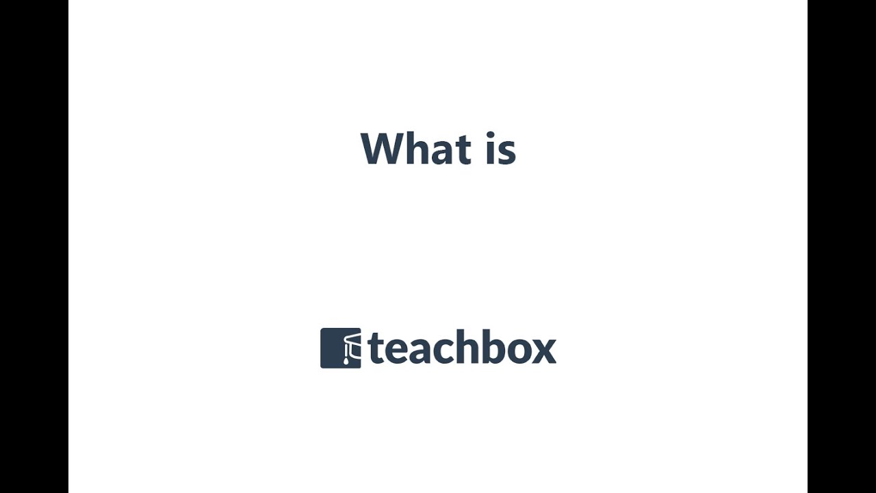 What is Teachbox? - YouTube