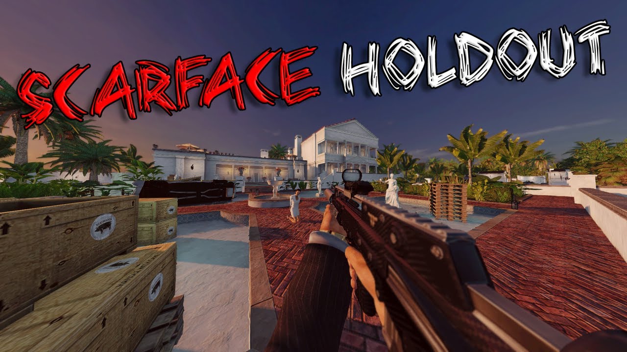 Payday 2 - Scarface Holdout (Custom Heist) - Gameplay - YouTube
