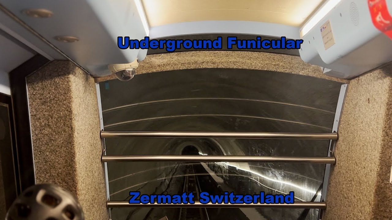 Underground Funicular - Zermatt, Switzerland - Sunnegga-Rothorn ...