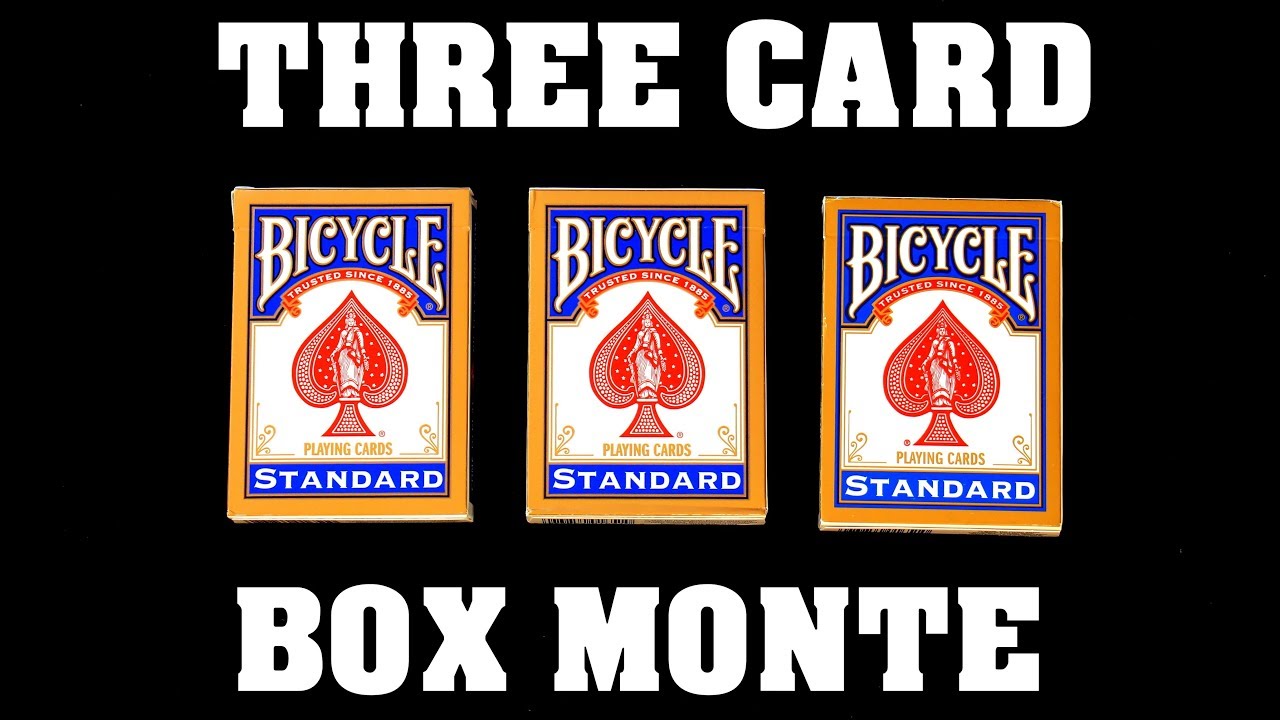 Three Card BOX Monte – EASY TUTORIAL! - YouTube