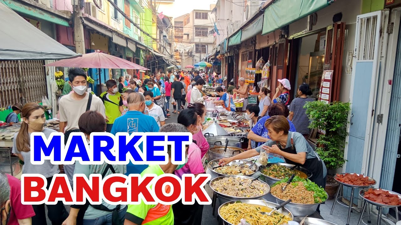 🇹🇭Trok Mo Market, an old market in Bangkok - YouTube