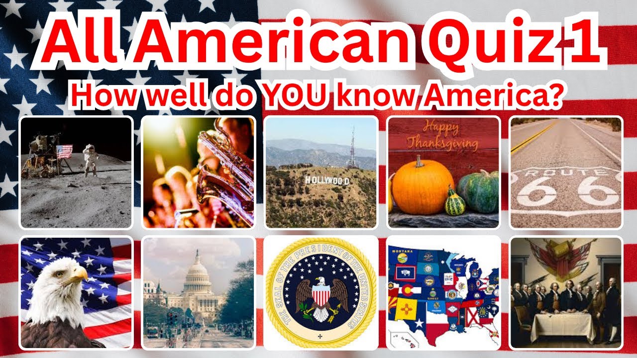 All About America Quiz 1| Fun USA Trivia #quiz #usa #america # ...