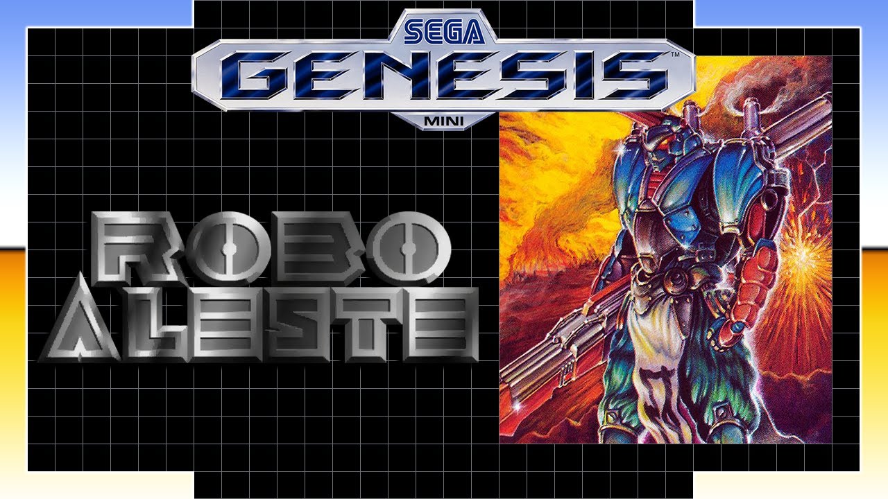 "Ninjas with Guns" - Robo Aleste - Sega Genesis Mini 2 - YouTube