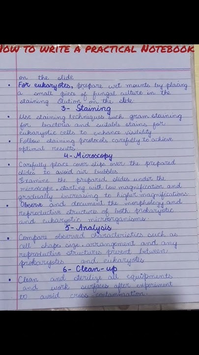 How to write a practical Notebook?🧐🧐🧐#shorts - YouTube