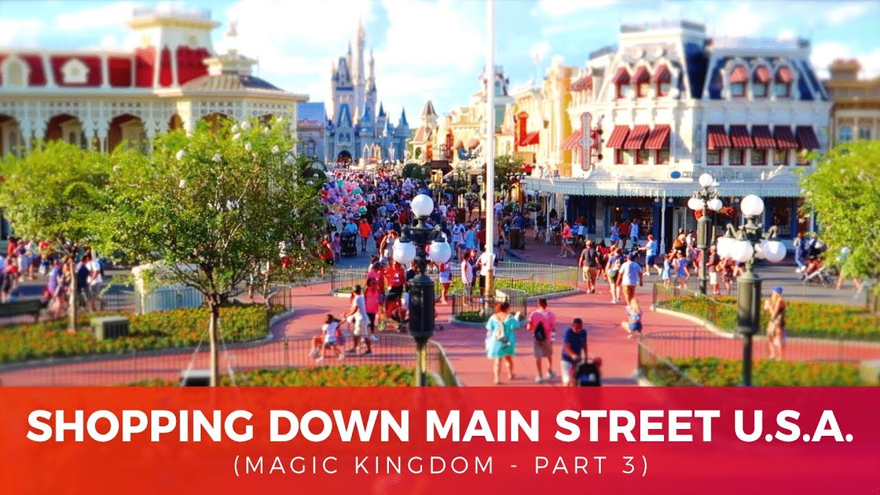 Walt Disney World - Day 1 Magic Kingdom (part 3: Main Street Shops ...