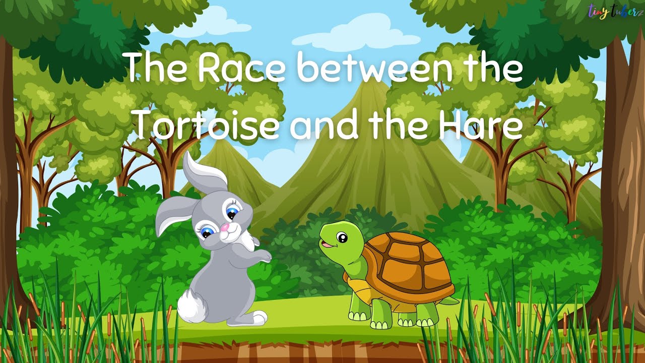 The Race between the Tortoise and the Hare | Tortoise | Rabit | Tiny ...