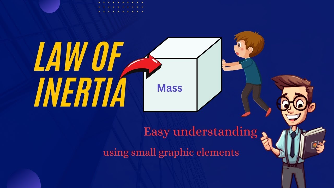 Easy understand law of Inertia using graphic elements|IITJEE Physics# ...