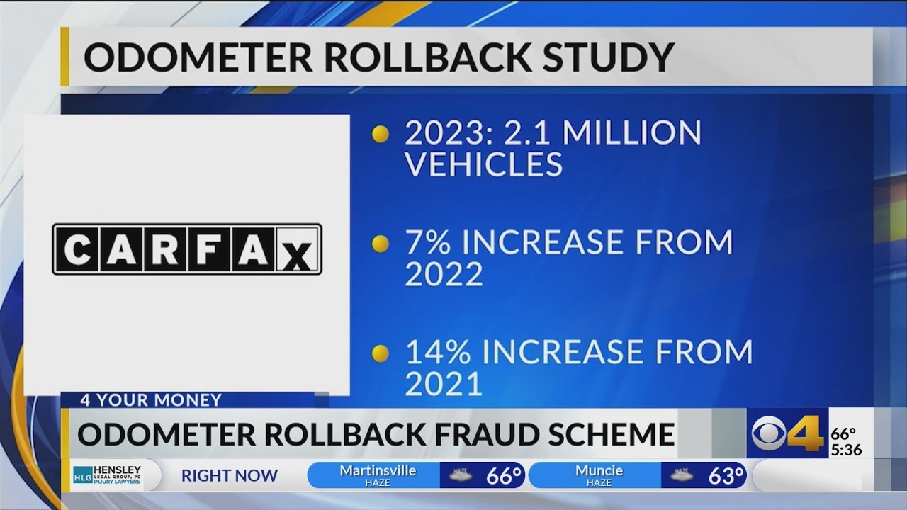 Study: Odometer rollback is on the rise - YouTube
