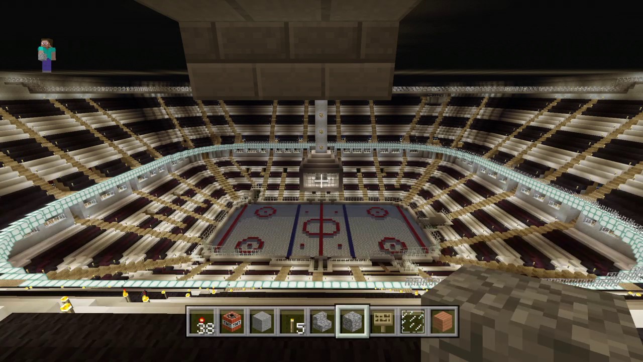 Minecraft: San Jose Sharks Sap center tour - YouTube