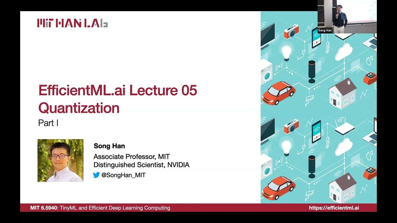 EfficientML.ai Lecture 5 - Quantization (Part I) (MIT 6.5940, Fall 2023, Zoom recording) - YouTube