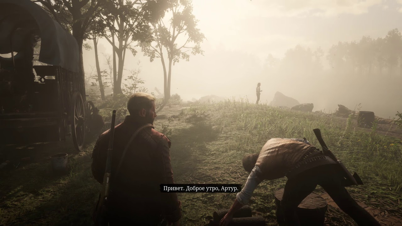Red Dead Redemption 2 foggy morning - YouTube