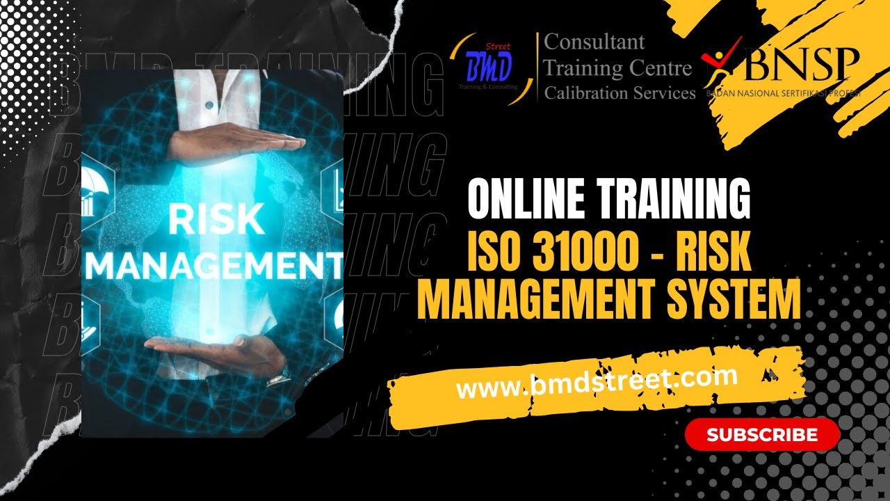 Online Training ISO 31000 – Sistem Manajemen Resiko (Risk Management System) - BMD Training ...