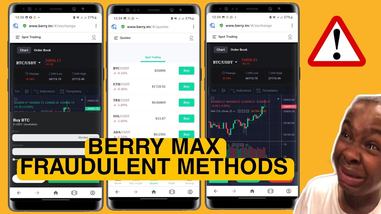 Berry Max Trading Platform Scam Alert: Beware of Their Unjust Account ...