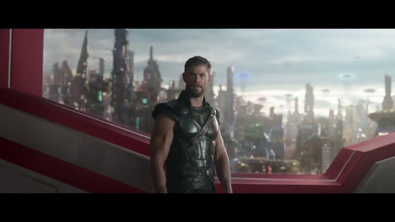 Cena "Hulk mostra ao Thor onde esta o Quinjet" - Thor: Ragnarok (2017 ...