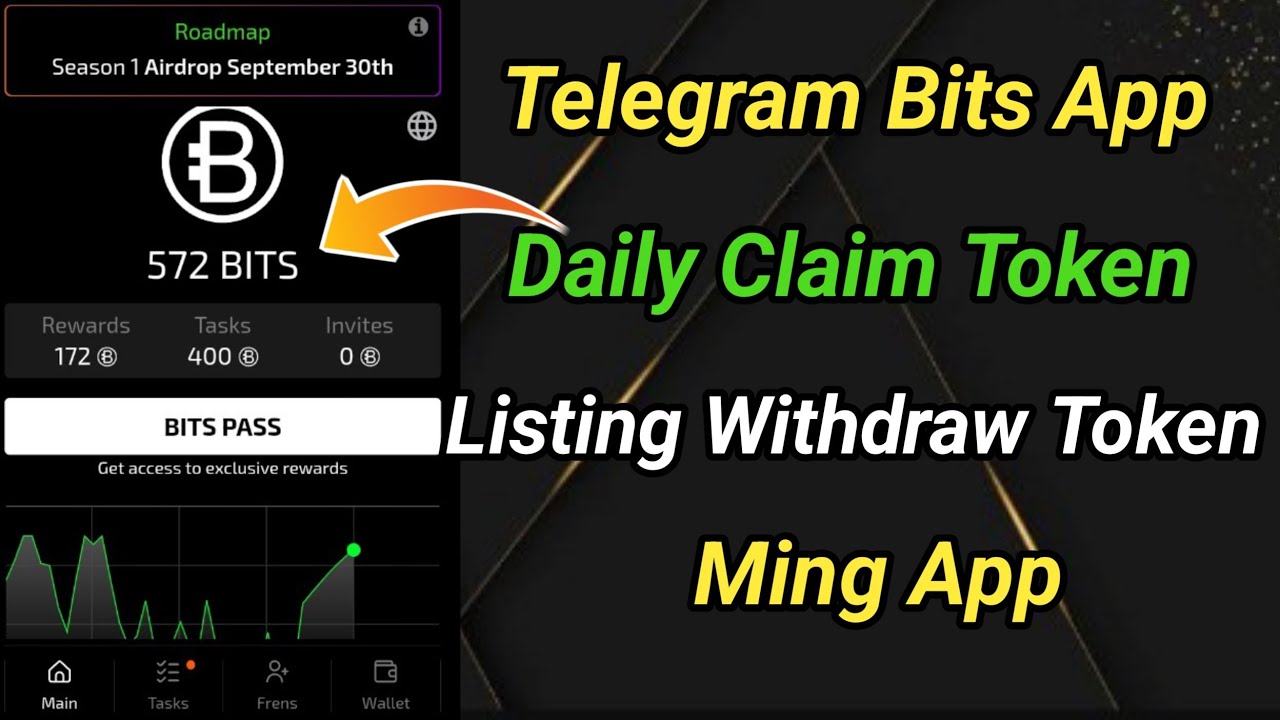 Telegram Bits App | Daily Claim Token | Listing Withdraw Airdrop | Cannot Wallet | - YouTube