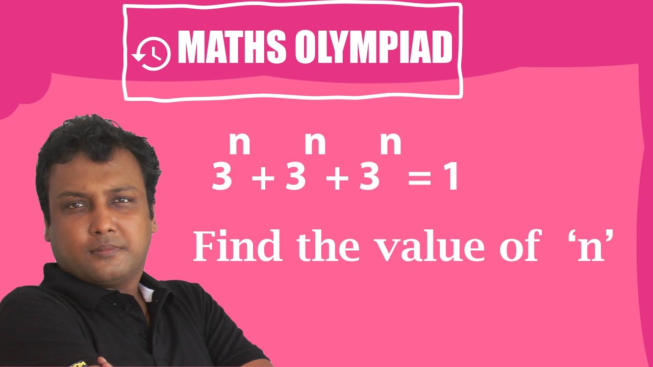 Find the value on n, Math Olympiad Question, #empoweringwisdomchannel # ...