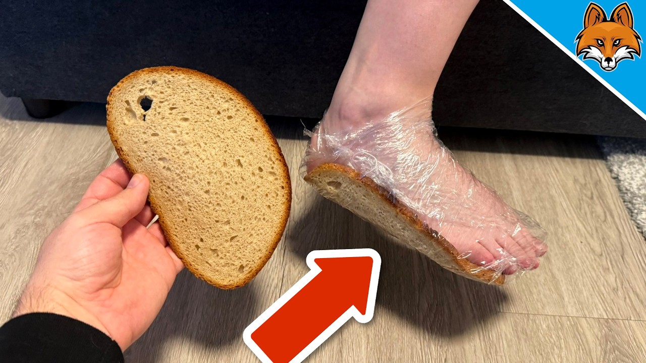 Wrap a Slice of Bread around your Foot and WATCH WHAT HAPPENS💥 ...