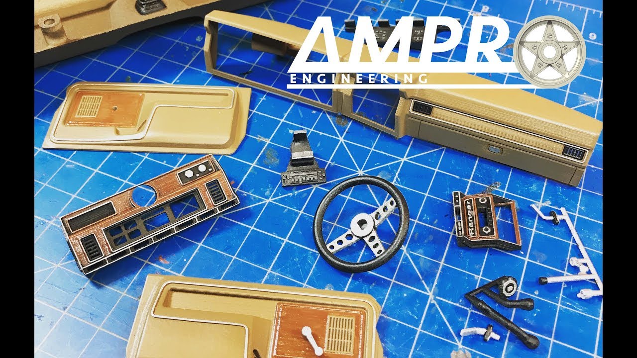 e137: Ampro Tamiya F150 Ranger and Blackfoot Interior, part 2 ...