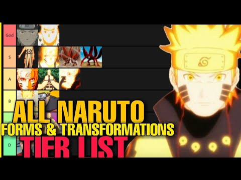 All Naruto Forms And Transformations Tier List - YouTube