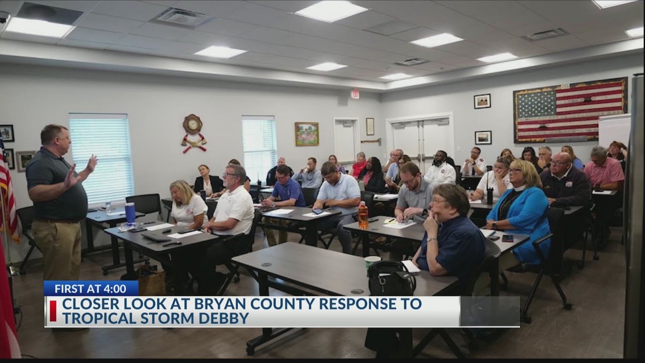 Bryan County releases timeline of Debby response; 264 homes impacted ...