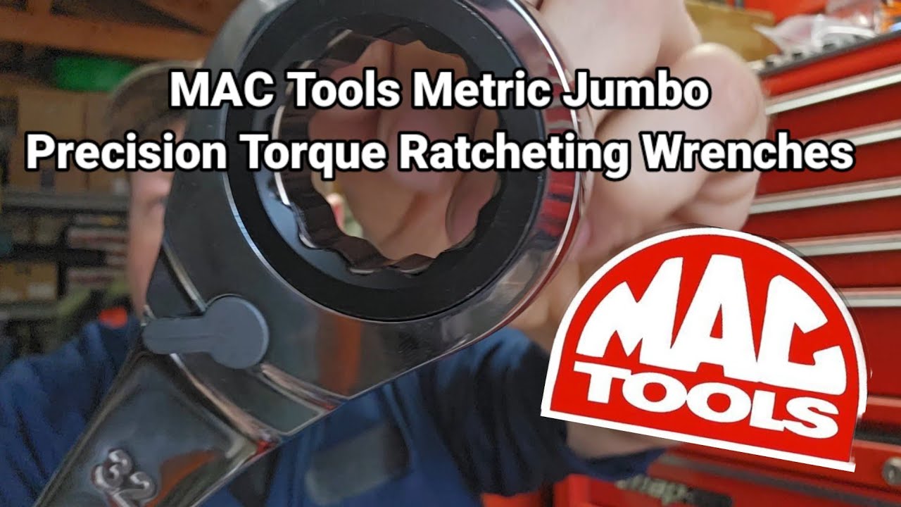 Mac Tools Jumbo Precision Torque Metric Ratcheting Wrench Set - YouTube