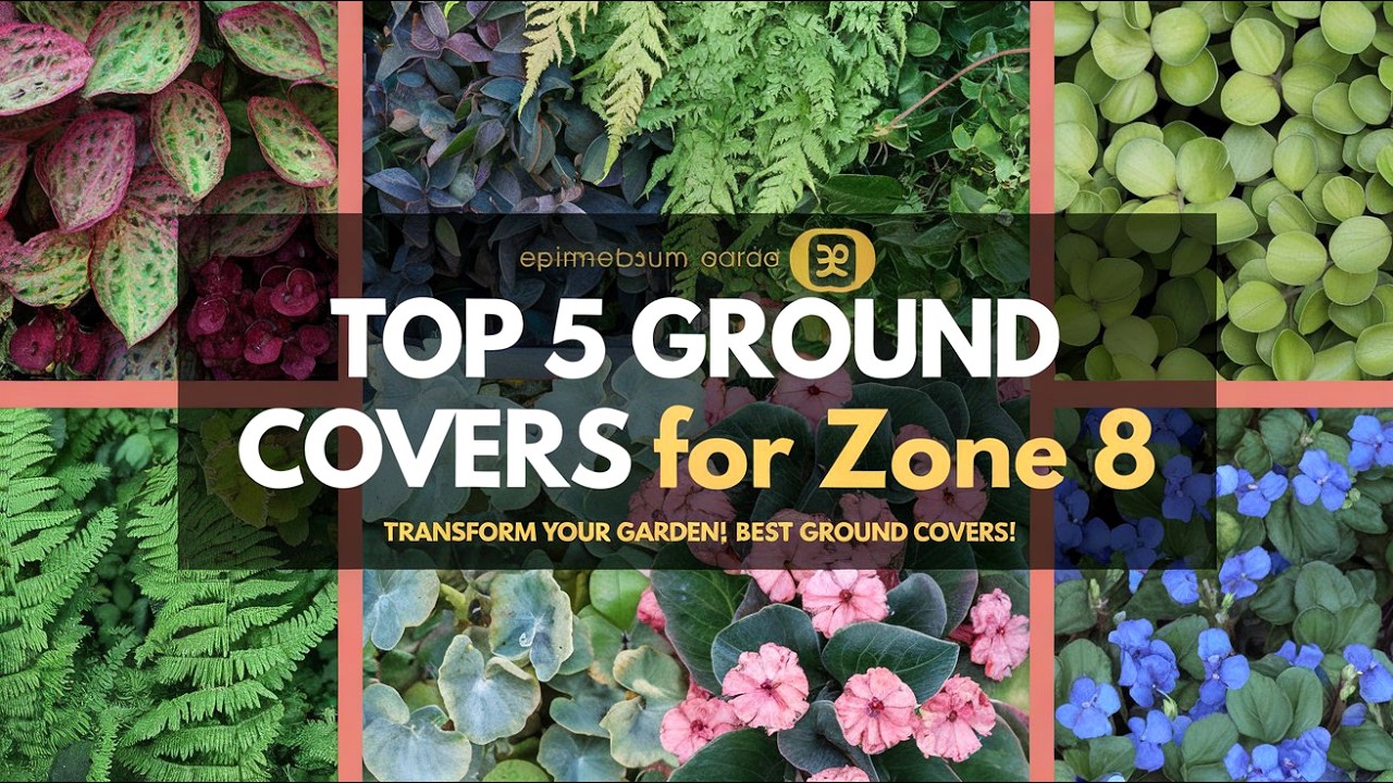 Top 5 Best Ground Cover Plants for Zone 8: Beautify and Protect Your ...