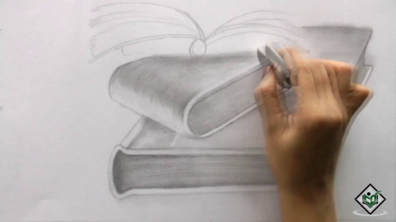 How to sketch a Book - YouTube