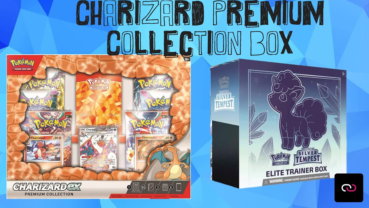 Charizard Premium Collection Box & Silvet Tempest ETB #pokemon # ...
