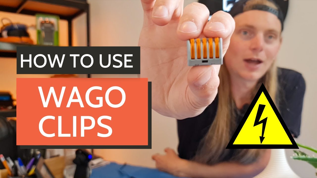 How to Use Wago Clips | Campervan Electrics - YouTube