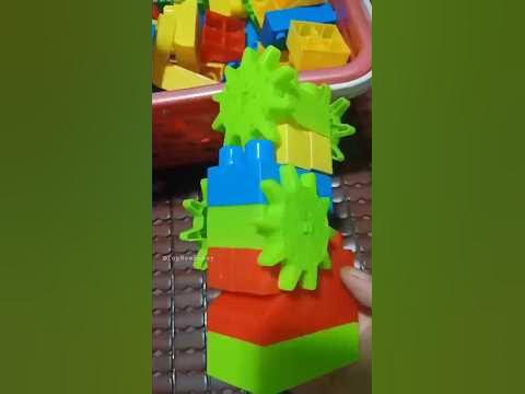 Asmr sounds simple building blocks part 2 - YouTube