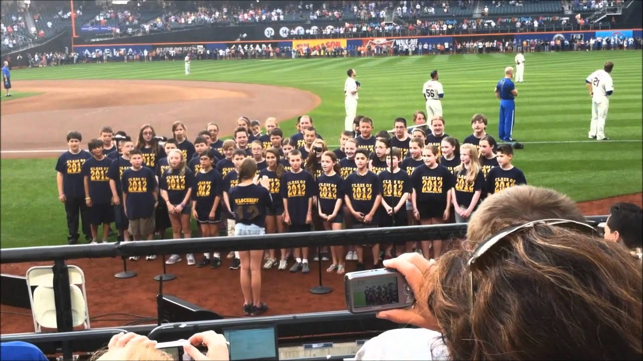Lockhart Elementary School - National Anthem at Citi Field May 30, 2012 ...