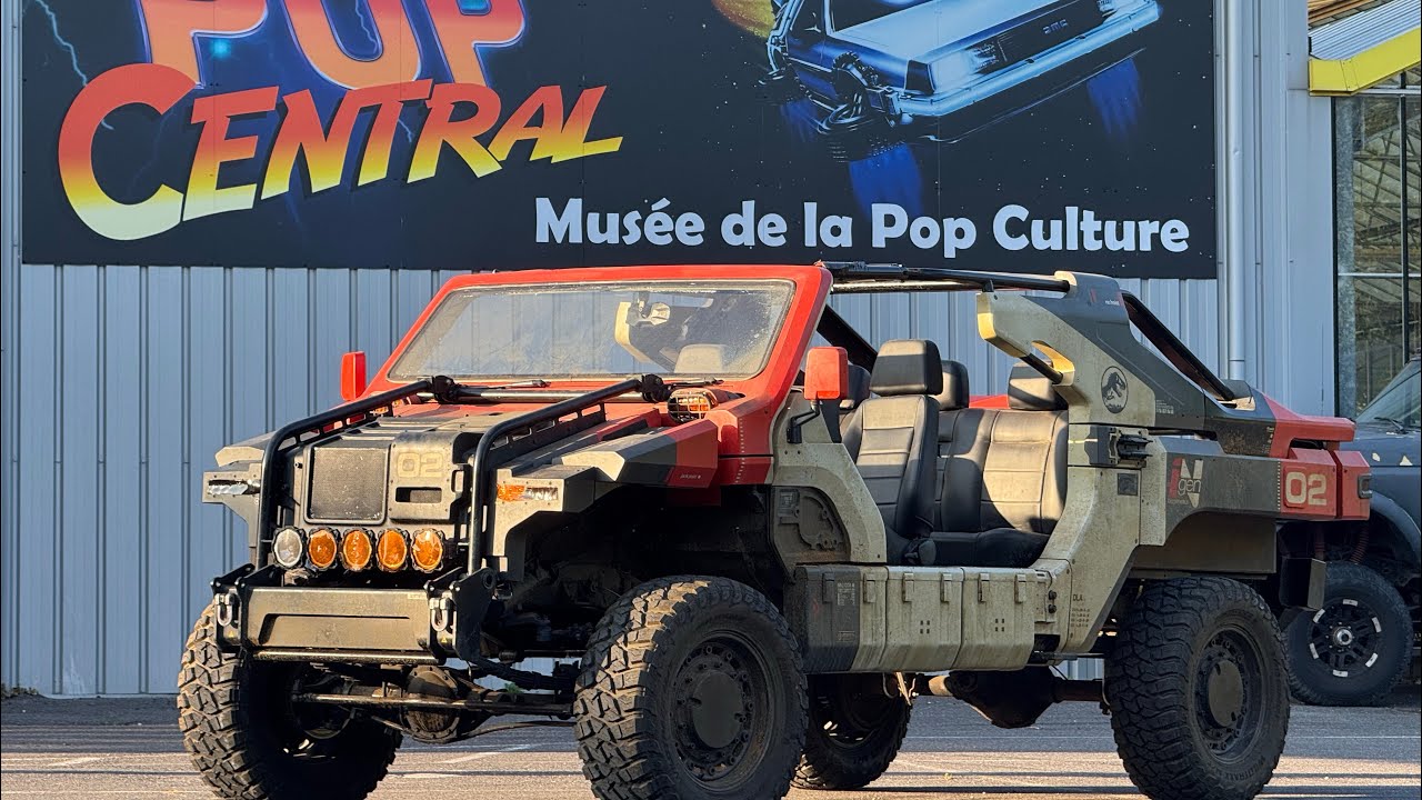 Le Vehicule du nouveau Jurassic World arrive chez nous ! InGen Utility ...