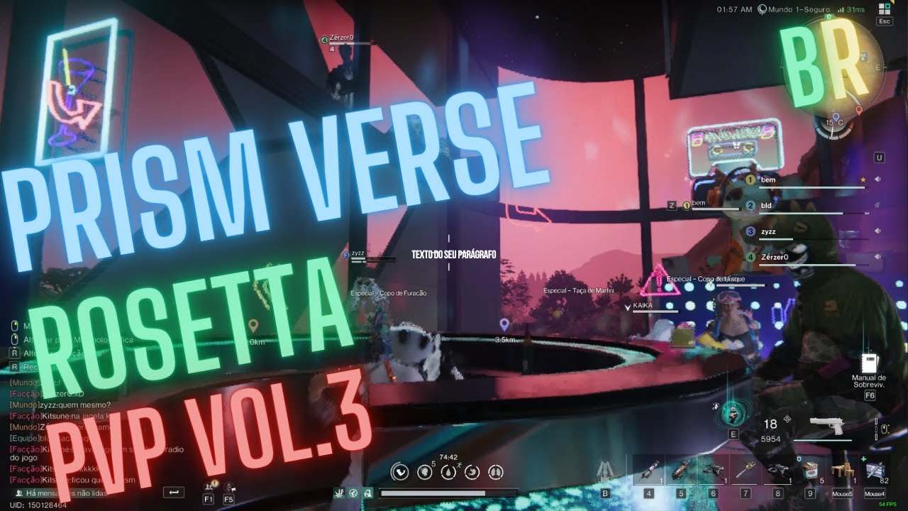 Prism Verse PVP Rosetta Once Human Vol.3 - YouTube