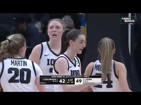 Caitlin Clark NCAA 2023 2024 part 1 - YouTube