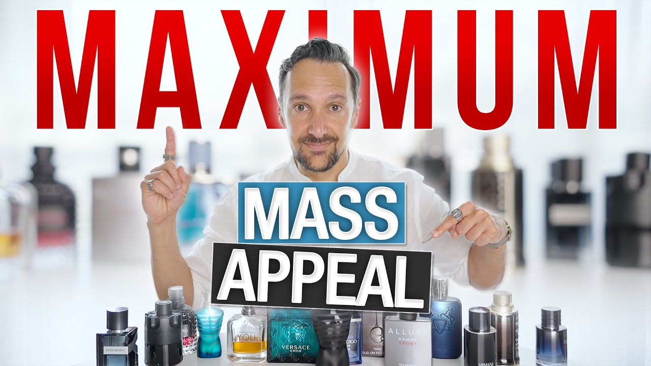 Top 15 MASS APPEALING FRAGRANCES FOR MEN! Best Men's Colognes - YouTube