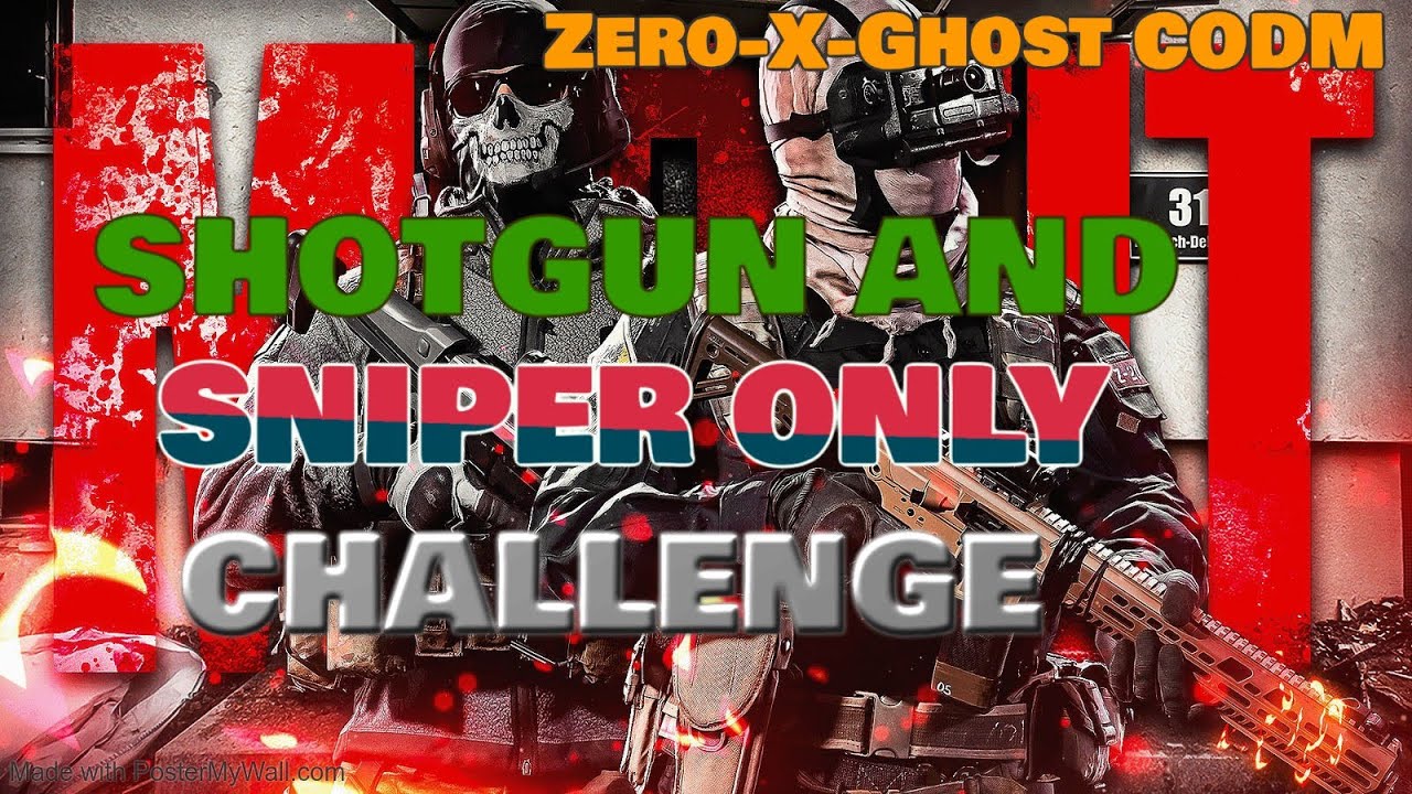 SHOTGUN and SNIPER only challenge CODM - YouTube