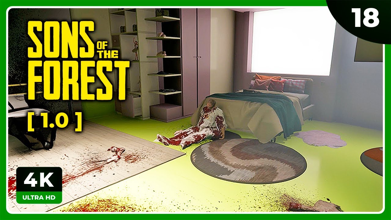 SotF #18 | LA HABITACIÓN DE VIRGINIA | SONS OF THE FOREST Gameplay ...