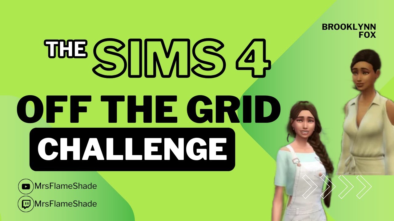The Sims Off The Grid Challenge | Episode 1 - YouTube