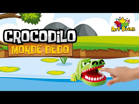 Jogo Crocodilo Morde Dedo - Art Brink - Zein Importadora