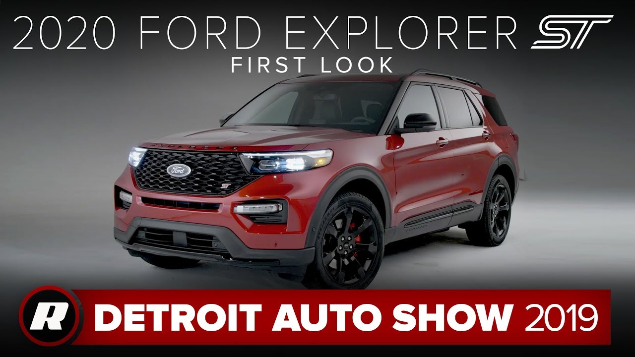 2020 Ford Explorer ST is a 400-horsepower performance family hauler ...